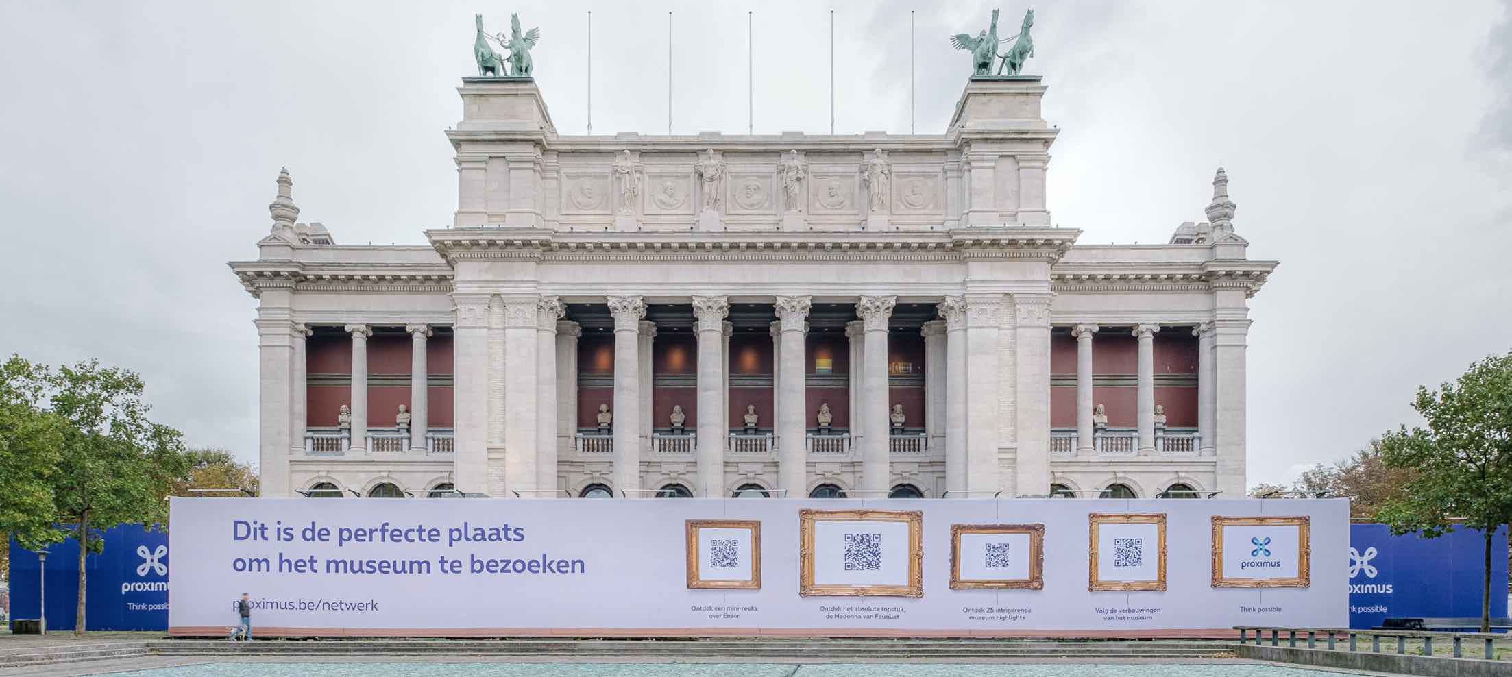 Media Marketing | News | Proximus brengt een buitenbezoek aan het KMSK