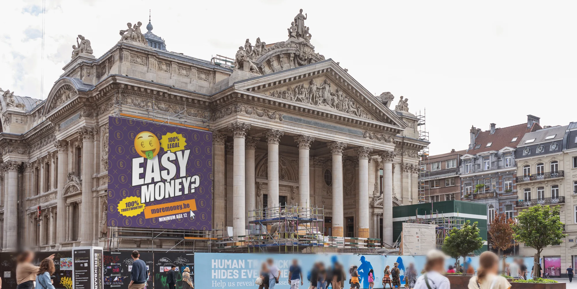 Media Marketing | Campaigns | LDV United/Febelfin : "Easy money?"