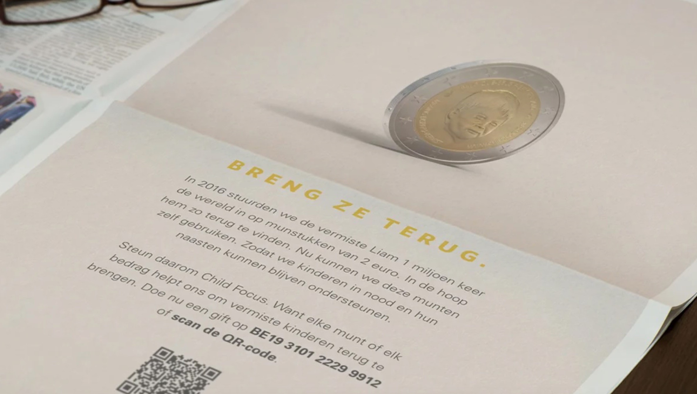 Media Marketing | News | Child Focus hoopvol voor eerste inzamelingsactie