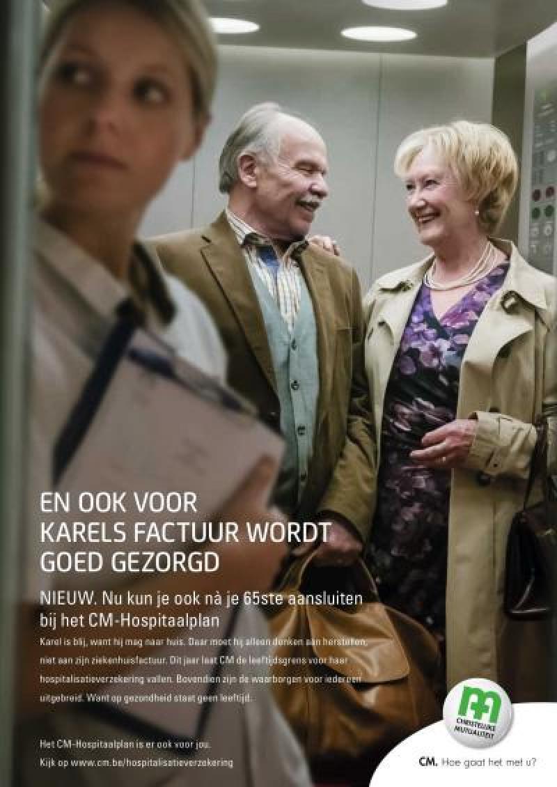 Media Marketing | Campaigns | darwin/CM: "Nooit te oud voor een CM ...