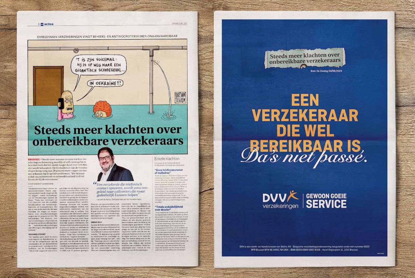 Media Marketing | News | Happiness levert alweer goeie service voor DVV